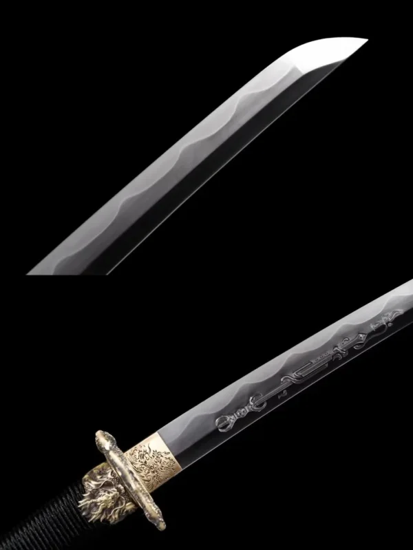 Kokuryū Wakizashi – Thép T8 - shinobi.vn